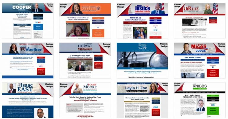 Judicial Campaign Websites | Run for Judicial Office - Tips and Ideas